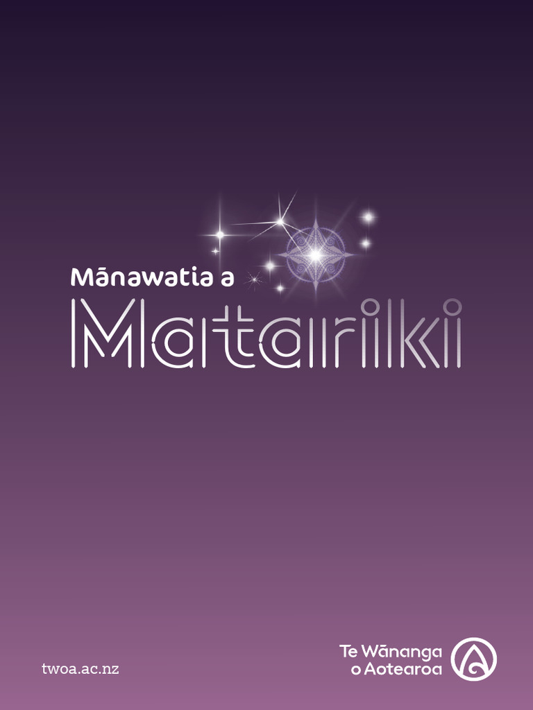 Matariki Gratitude Card | PDF