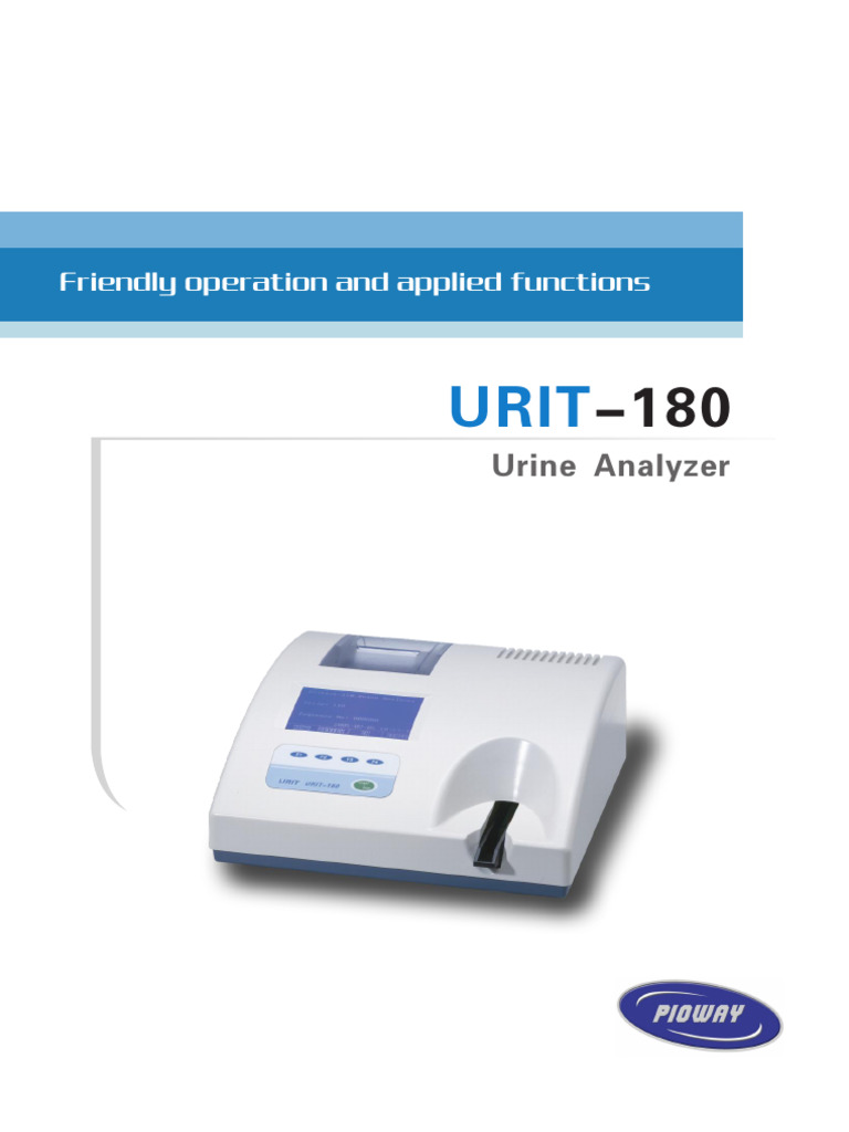 URIT-180 Urine Analyzer Overview | PDF
