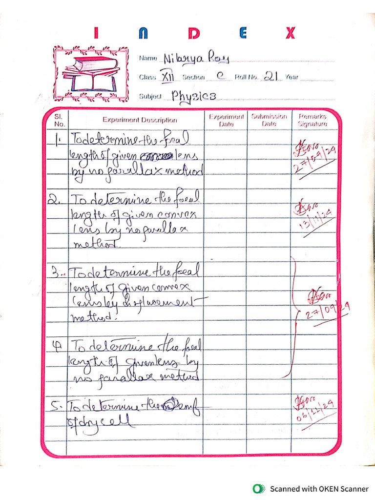Isc Phy Lab Pract 2024 | PDF