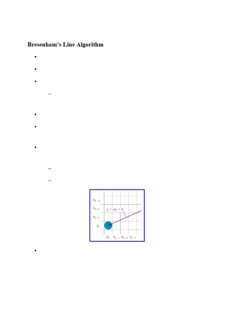 Topic 4 Circle Generating Algorithms | PDF | Computer Graphics | Computer Science