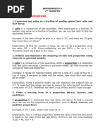 Consumer Arithmetic Revision Guide | PDF | Percentage | Prices