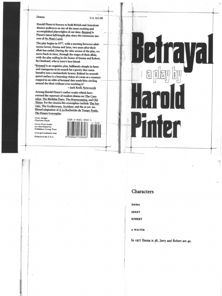 Betrayal - Harold Pinter | PDF
