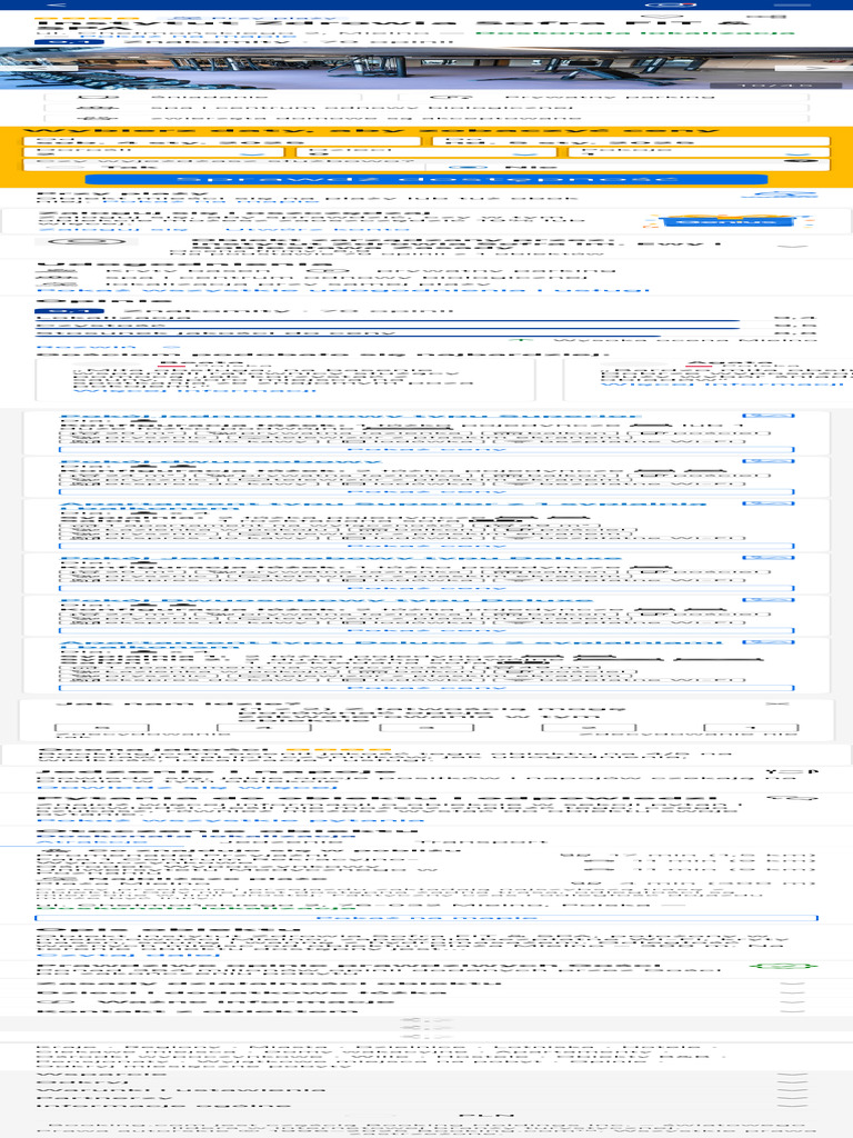 Instytut Zdrowia Sofra FIT & SPA, Mielno (Aktualne Ceny Na Rok 2025) | PDF