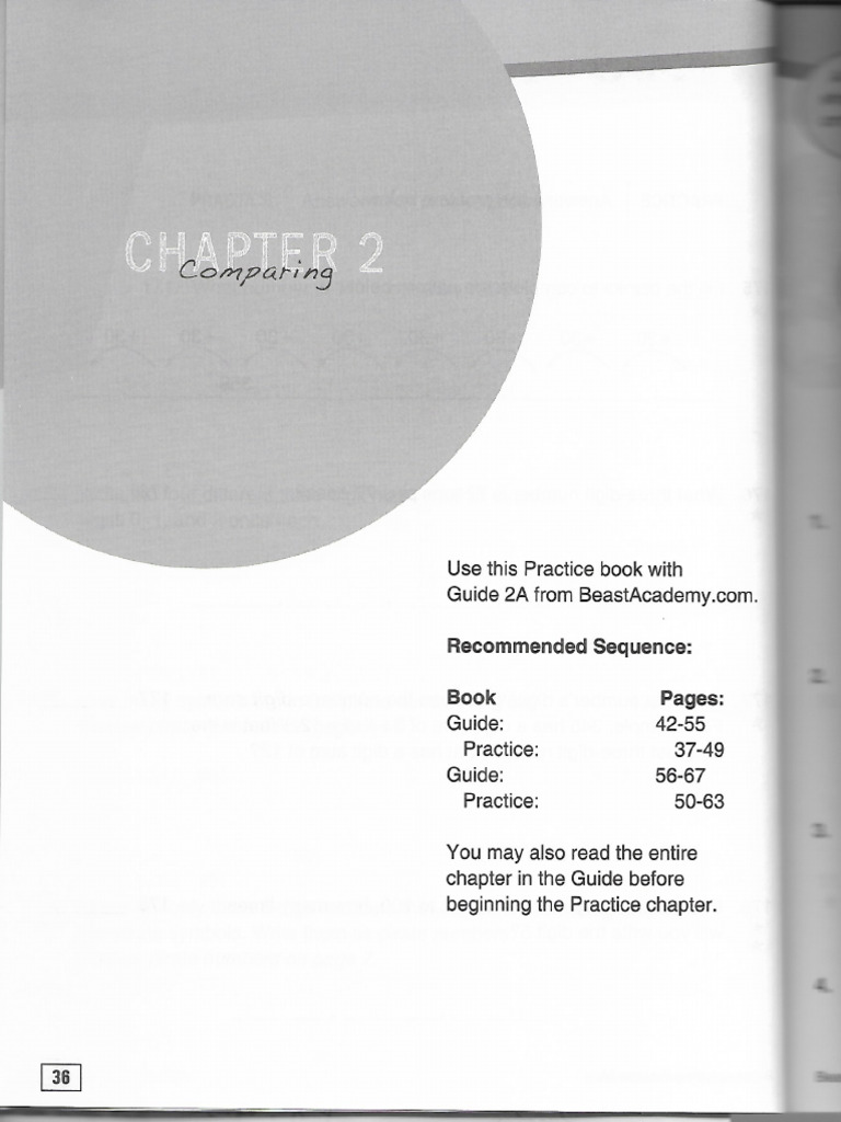 2A Practice Comparing | PDF