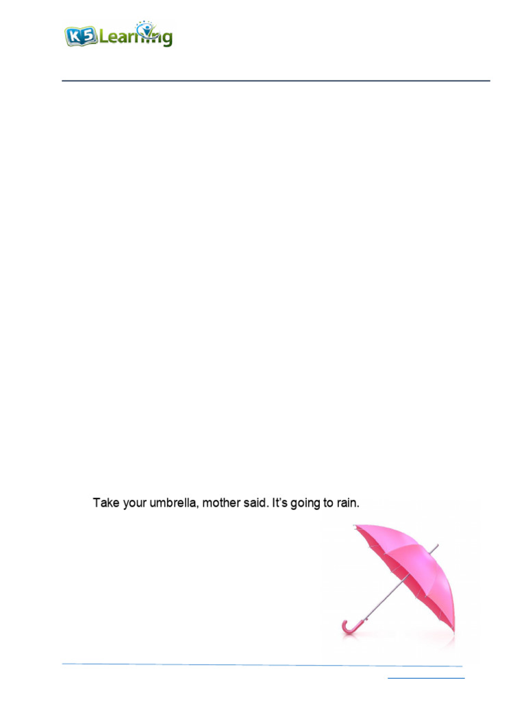 Grade 3 Question Marks Worksheet . | PDF