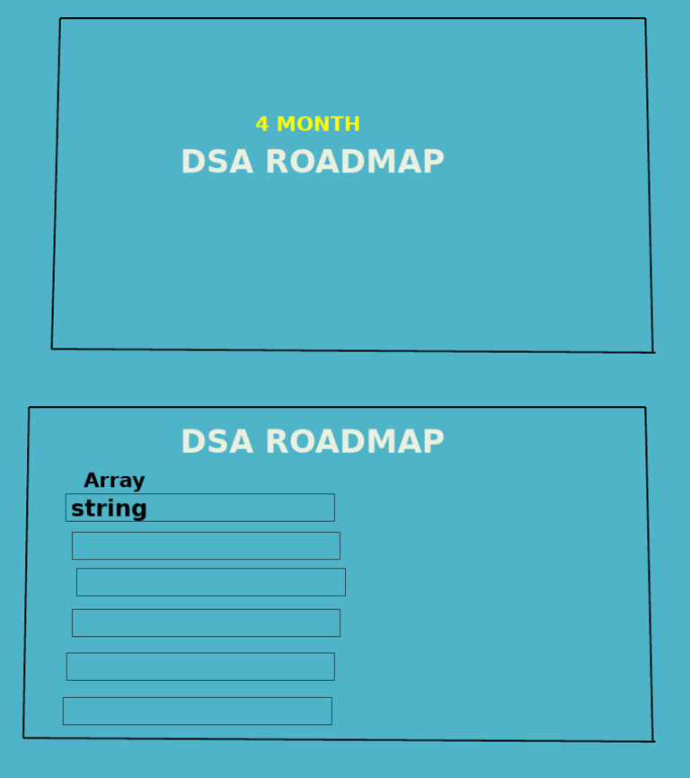 4 Month Dsa Roadmap | PDF
