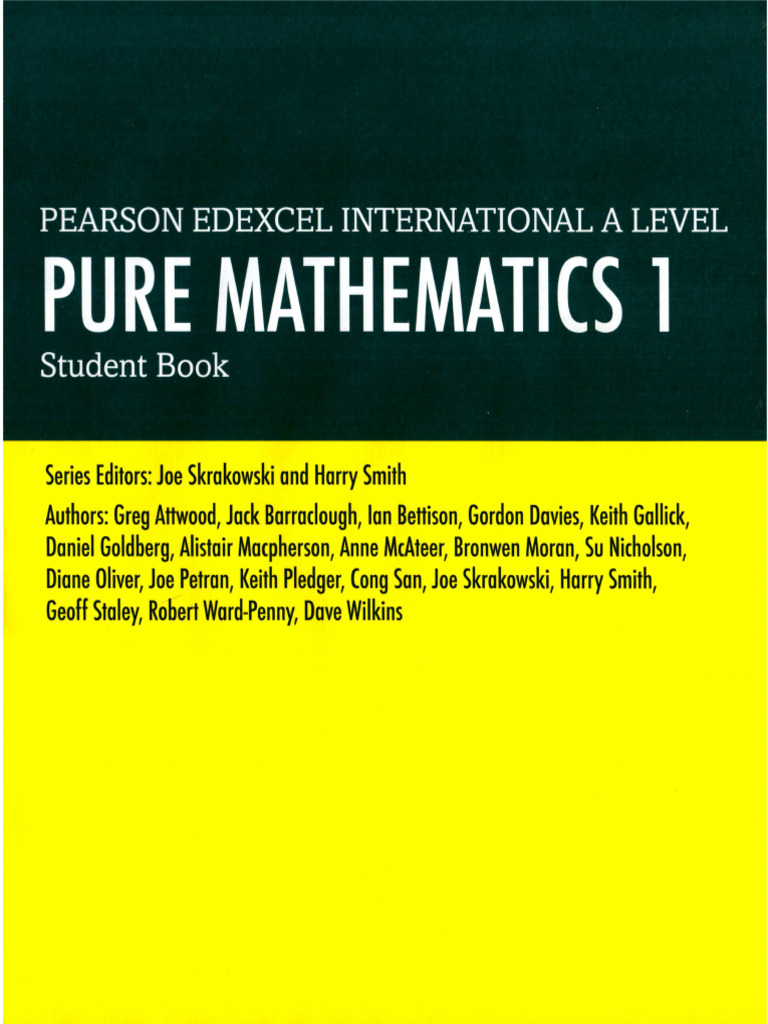 Edexcel IAL P1 | PDF