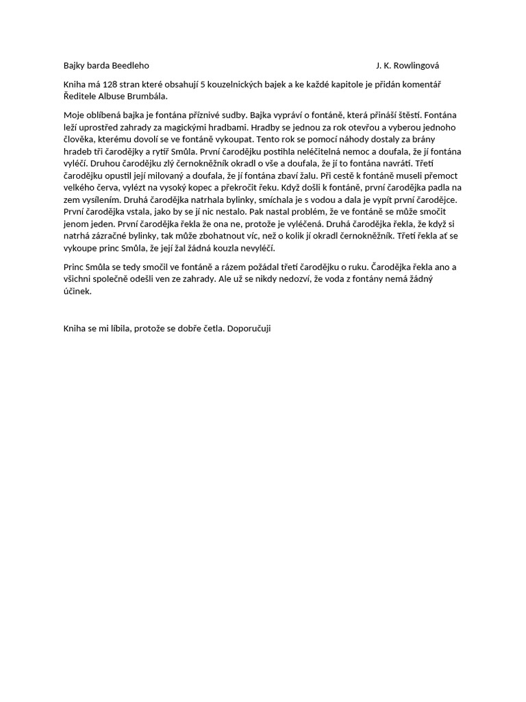 čtenářský_zápis | PDF