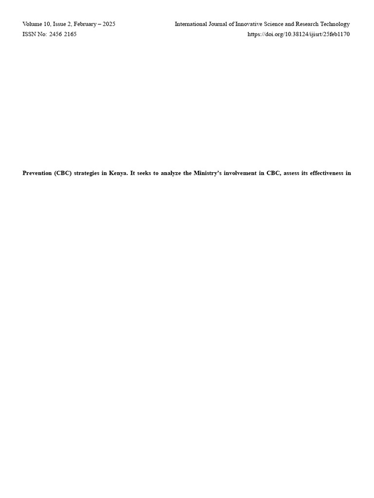 Examining The Impact of The Ministry of Interior in The Implementation ...
