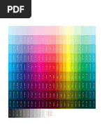 Free Cmyk Chart Printable Download A4 | PDF | Image Processing | Light