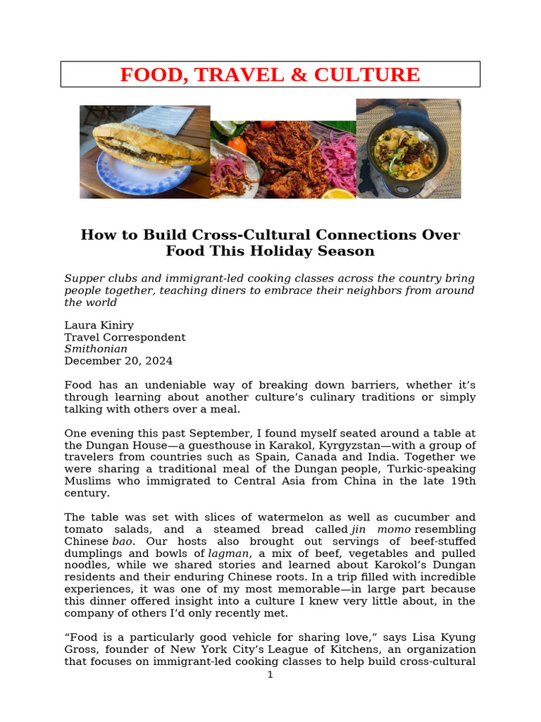 LA Food, Travel Culture Final Version | PDF | Cuisine | Foods
