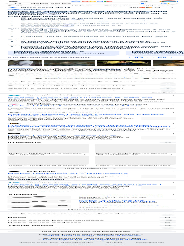 Hebe Deusa - Pesquisa Google | PDF | Hera | Mitologia