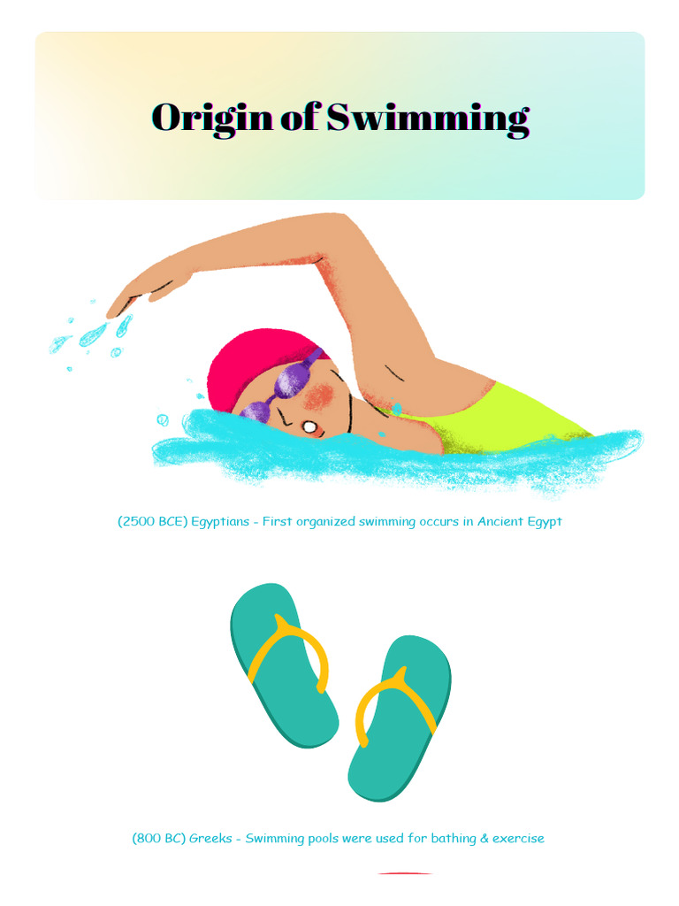 History of Swimming Through Ages | PDF