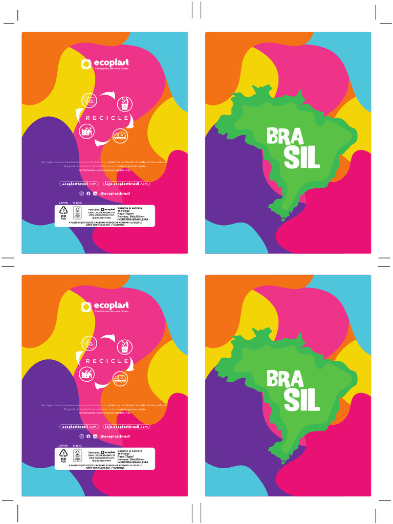 Caderno Canhoto - Modelo 2 | PDF