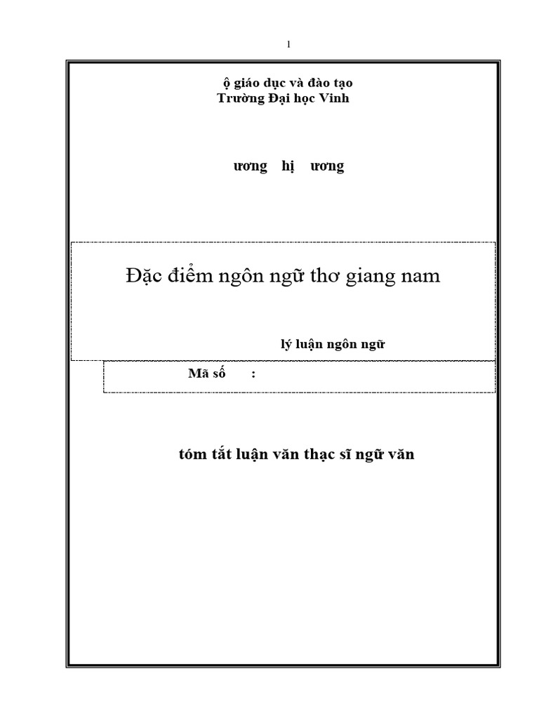 [123doc] - dac-diem-ngon-ngu-tho-giang-nam | PDF