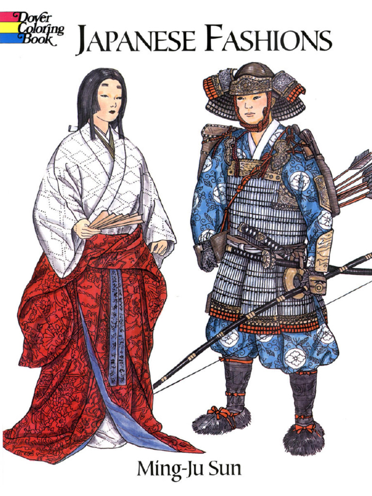Dover - Japanese Fashions Coloring Book | PDF