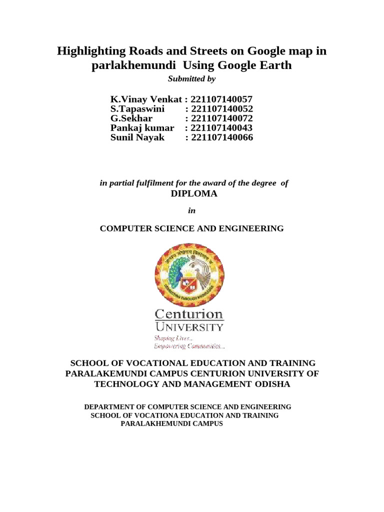 Vinay GIS Project Report Final | PDF | Geographic Information System ...