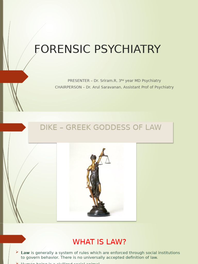 Fdocuments - in Forensic Psychiatry 55bd3b1fe1df8 | PDF | Insanity ...