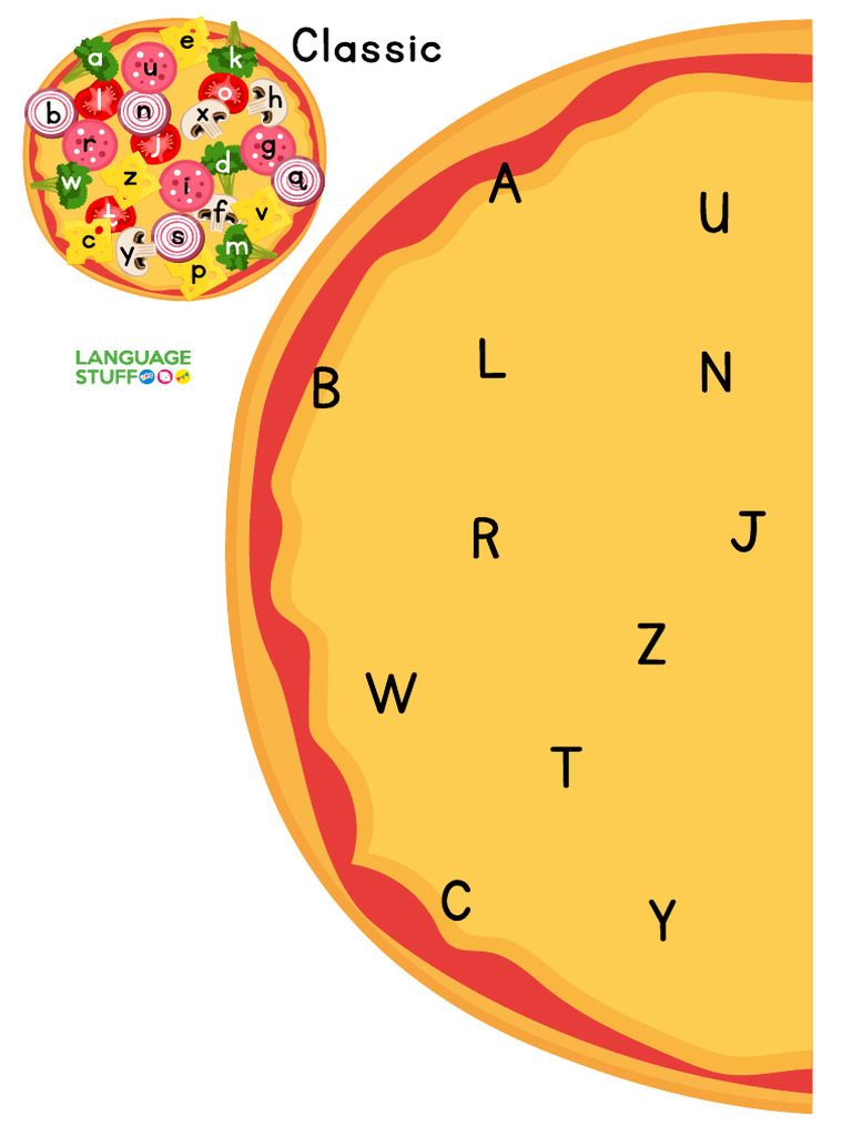 Alphabet Pizza Classic | PDF