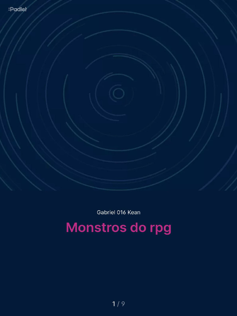 Monstros Do Rpg-slideshow (3) | PDF