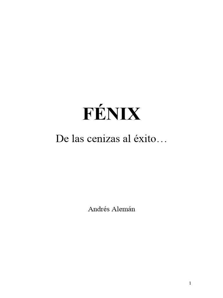 Renacer del Éxito: La Historia de Fénix | PDF | Amor | Vacas