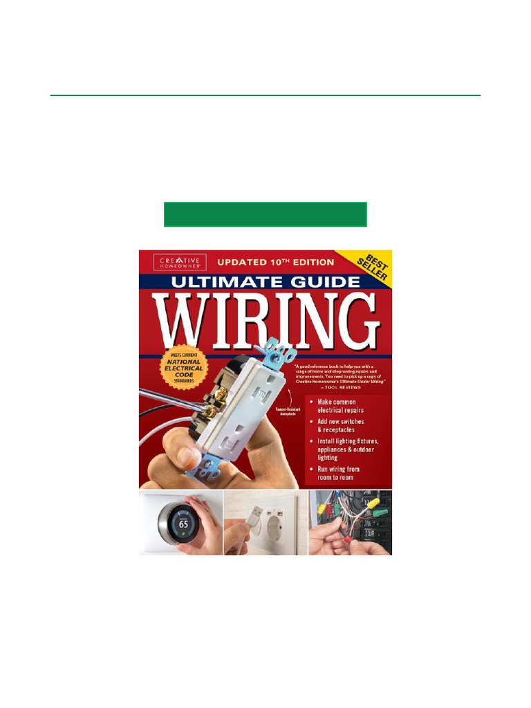 Final Chance Ultimate Guide Wiring, Updated 10th Edition Meets Current ...
