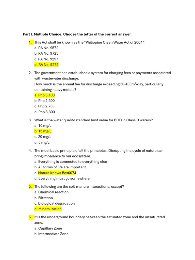 Midterm and Long Quiz Midterm | PDF | Soil | Plant Nutrition