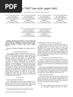 IEEE - Conference Template A4 | PDF | International System Of Units ...