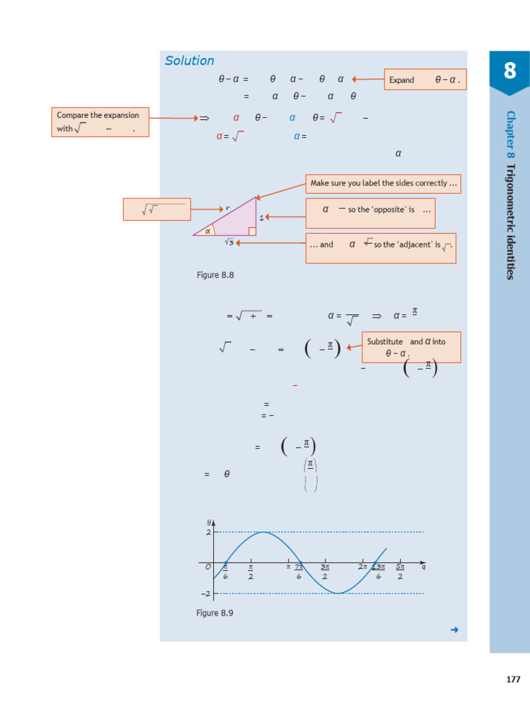 MEI A2 Chapter 8 Trig Questions (1) - Removed | PDF | Trigonometry | Special Functions