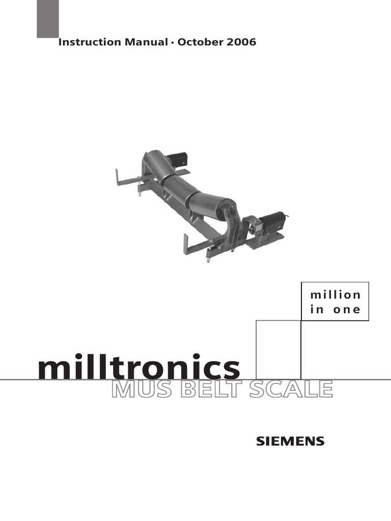 Milltronics MUS en 7ML19985CQ02 | PDF | Calibration