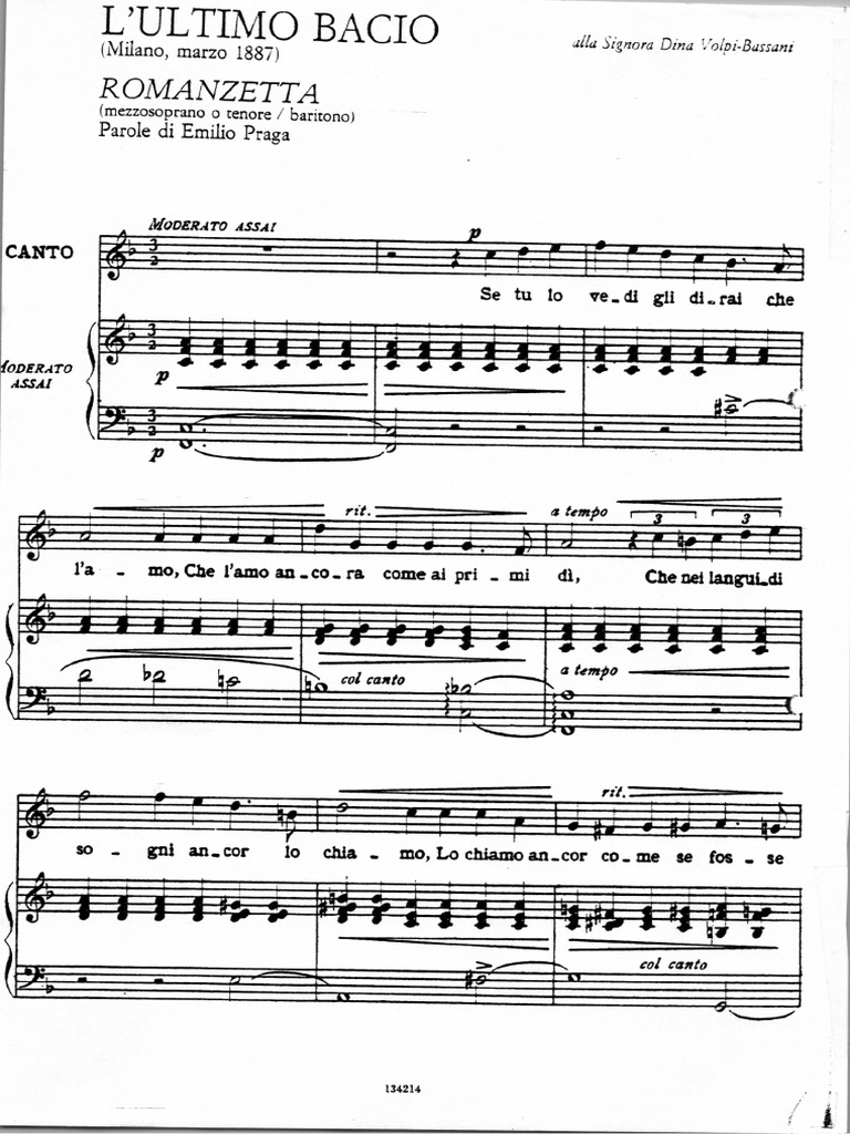 L'Ultimo Bacio | PDF