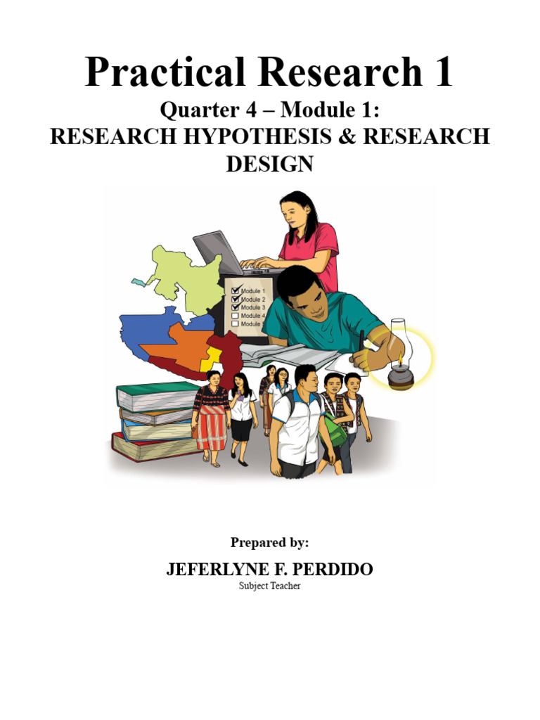 Q4-MODULE-1 (1) | PDF | Hypothesis | Survey Methodology