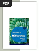 IGCSE-Maths Book | PDF | Equations | Area