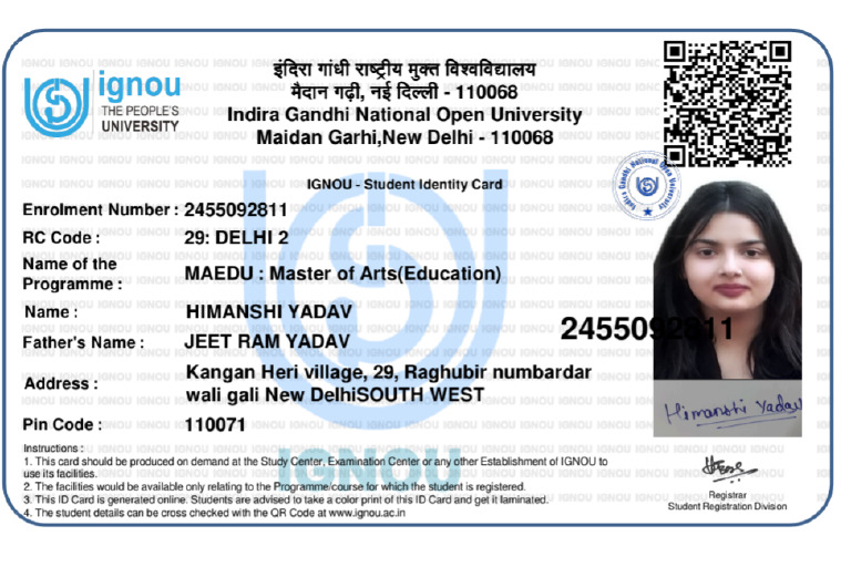 Icard IGNOU | PDF