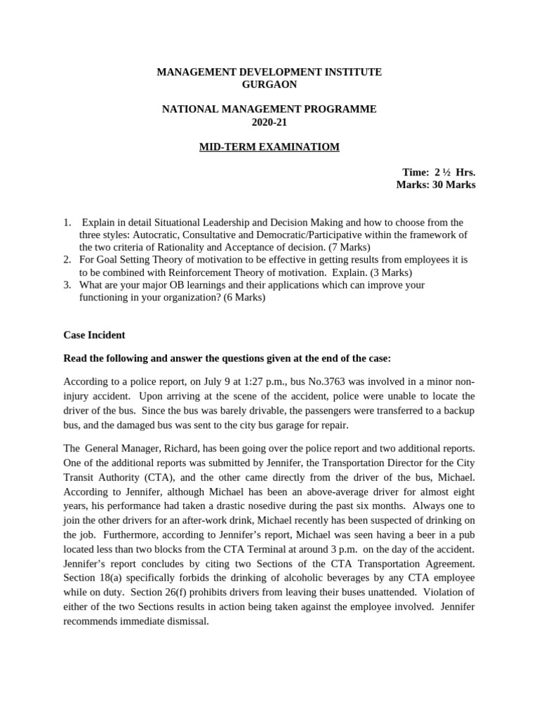 OB QUESTION MT Exam NMP 33 | PDF