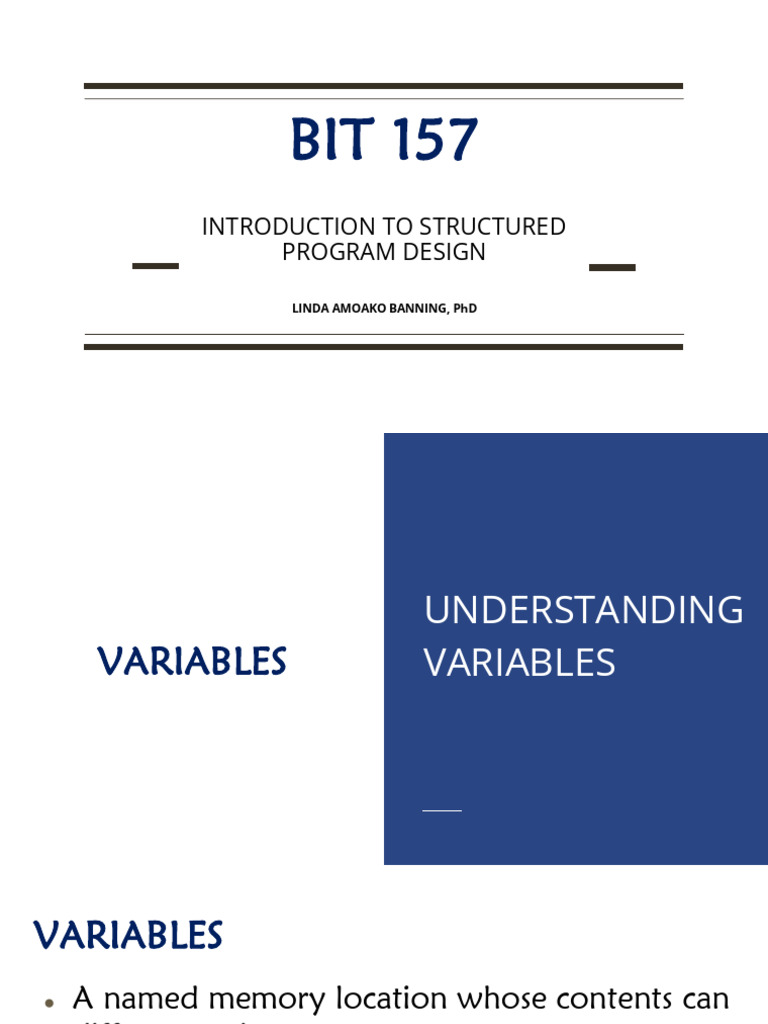 Unit 3a Data Types Variables And Flowcharts Pdf Data Type Variable Computer Science