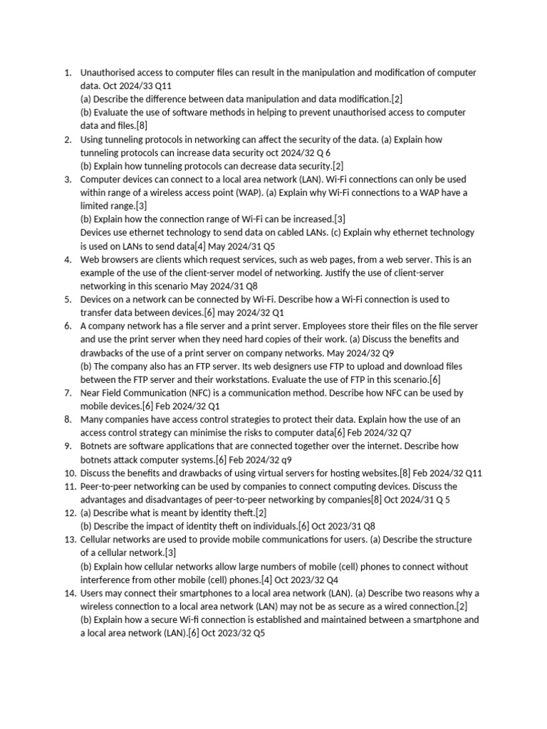 Chapter 14 | PDF | Computer Network | Client–Server Model