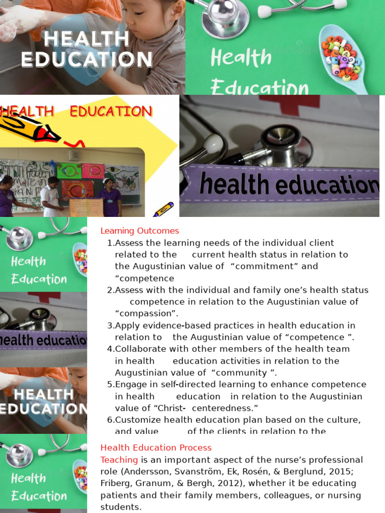 Steps in the Health Education Process | PDF | Learning | Learning Styles