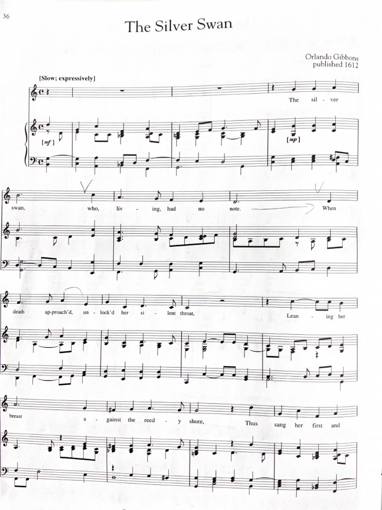 The Silver Swan | PDF