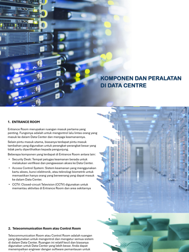 Komponen Dan Perangkat Di Data Center | PDF