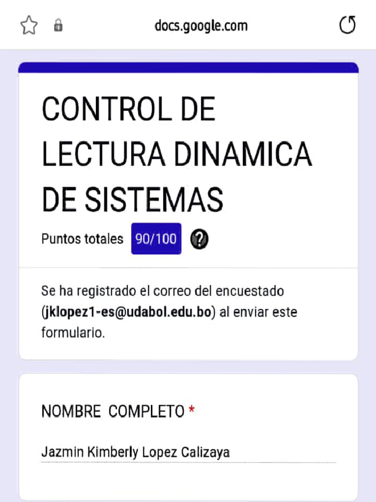 Control de Lectura 2 Jklc | PDF