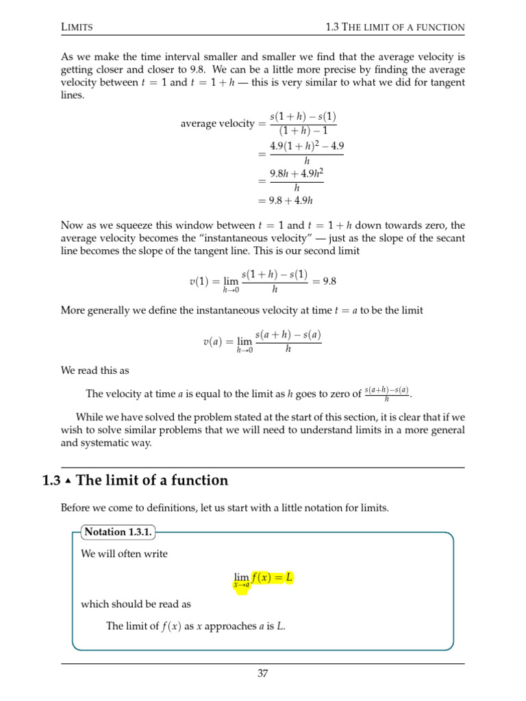 Differential Calculus Limits Notes Pdf Set Mathematics Limit Mathematics