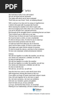 Sibling Anthem Check Lyrics | PDF | Mystery, Thriller & Crime Fiction ...
