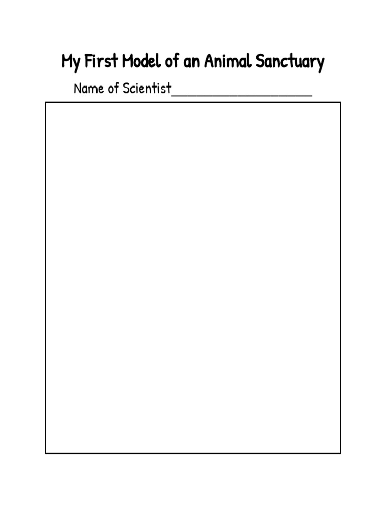My First Animal Sanctuary Model | PDF