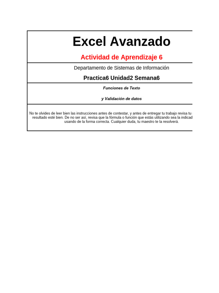 Practica6 Unidad2 | PDF