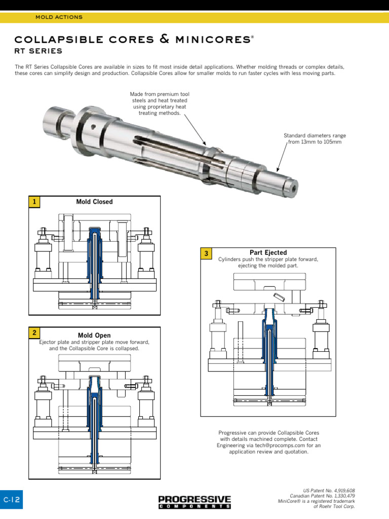 C-Cores_MiniCores_C-12_C15 | PDF | Mechanical Engineering