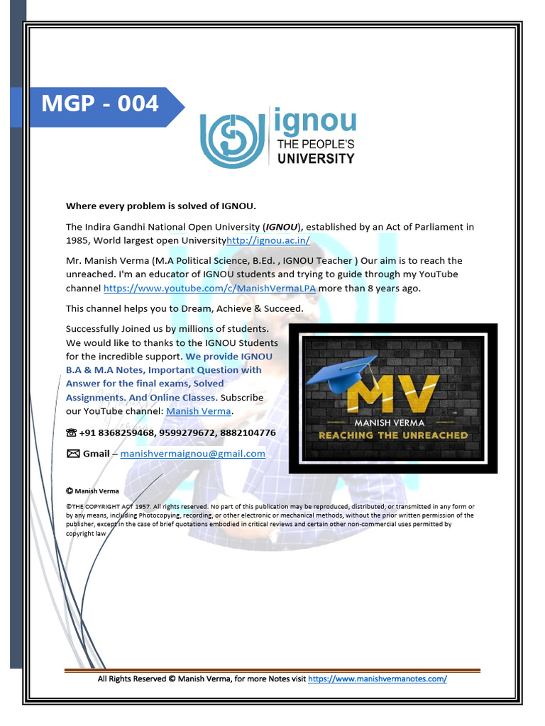 MGP - 004 Gandhi... Hindi !!! | PDF