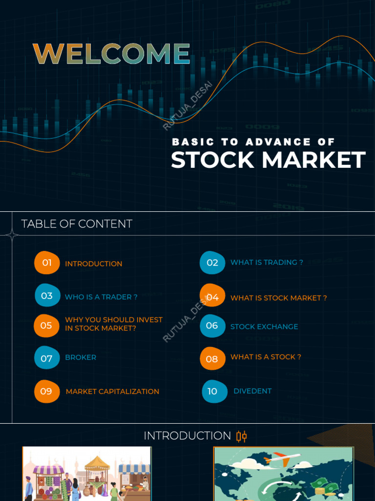 Comprehensive Stock Market Course | PDF | Stocks | Day Trading