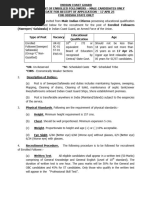 JCF Recruitment Requirements Overview | PDF