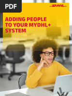 MyDHL+Reference Guide Shipment Creation | PDF